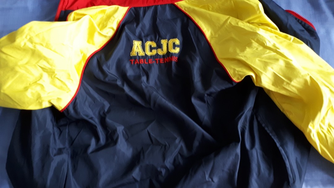 Acjc Table Tennis CCA Jacket, Men's Fashion, Coats, Jackets and ...
