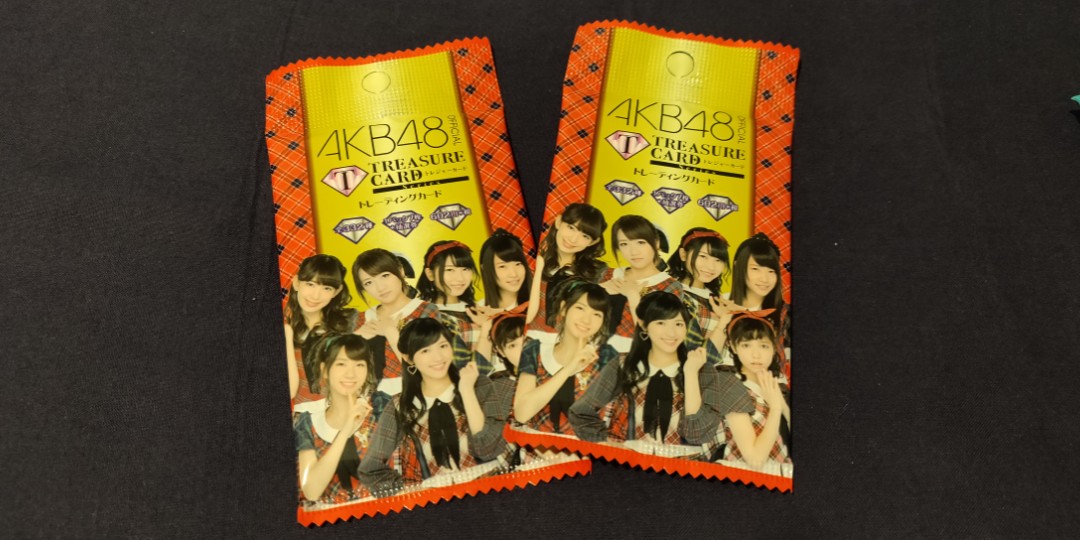 AKB 48 Treasure card packs, Hobbies & Toys, Memorabilia & Collectibles ...
