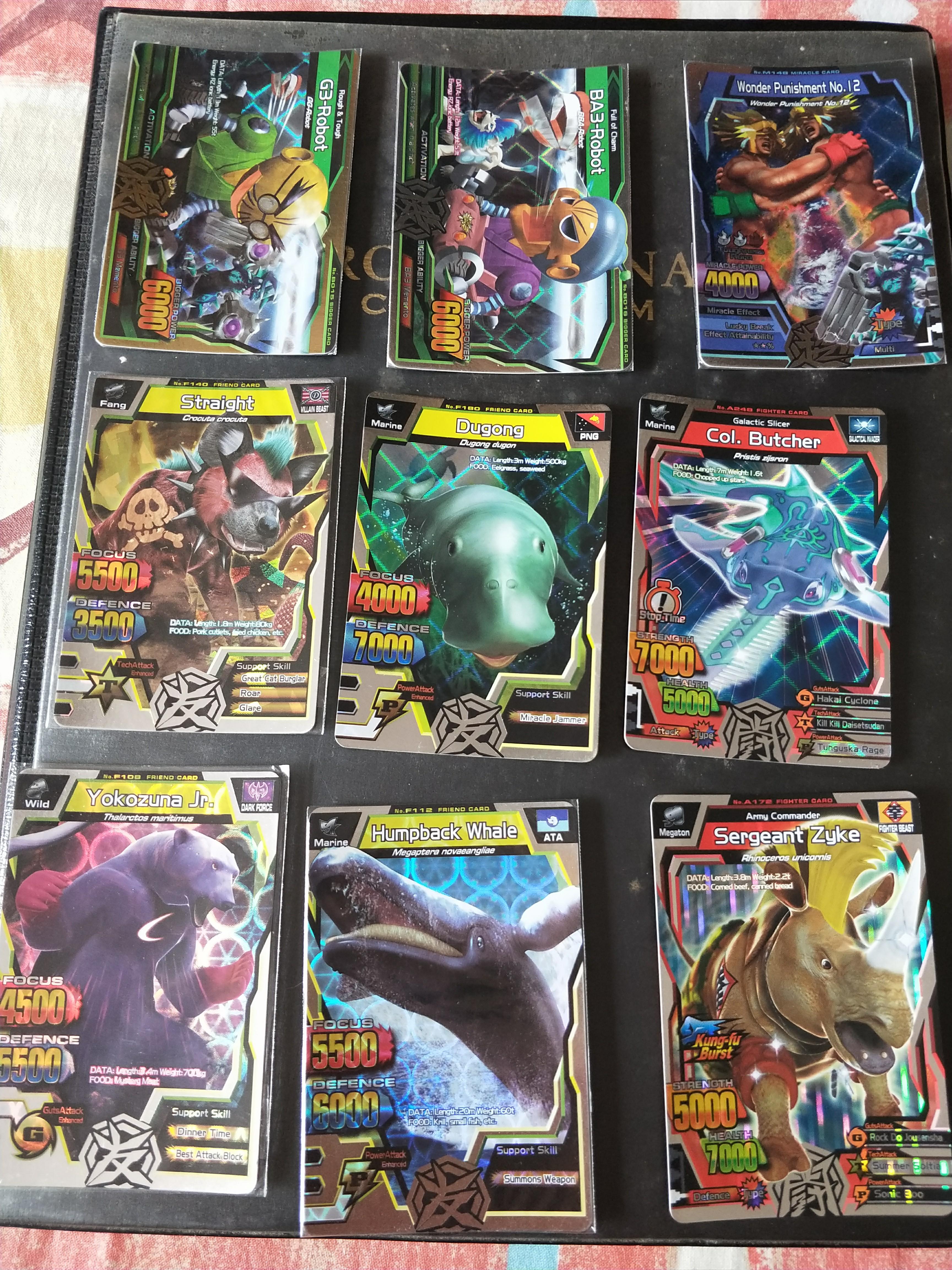 Animal Kaiser Cards, Hobbies & Toys, Toys & Games on Carousell