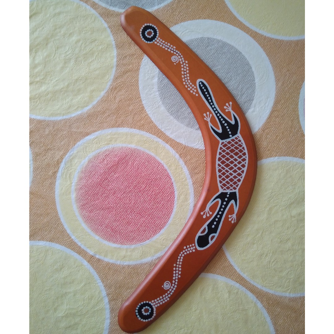 Australia Boomerang Art Decor Wall Decoration, Furniture & Home Living ...