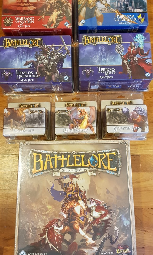 Battlelore 2nd Edition Complete Series New, Hobbies & Toys, Toys ...