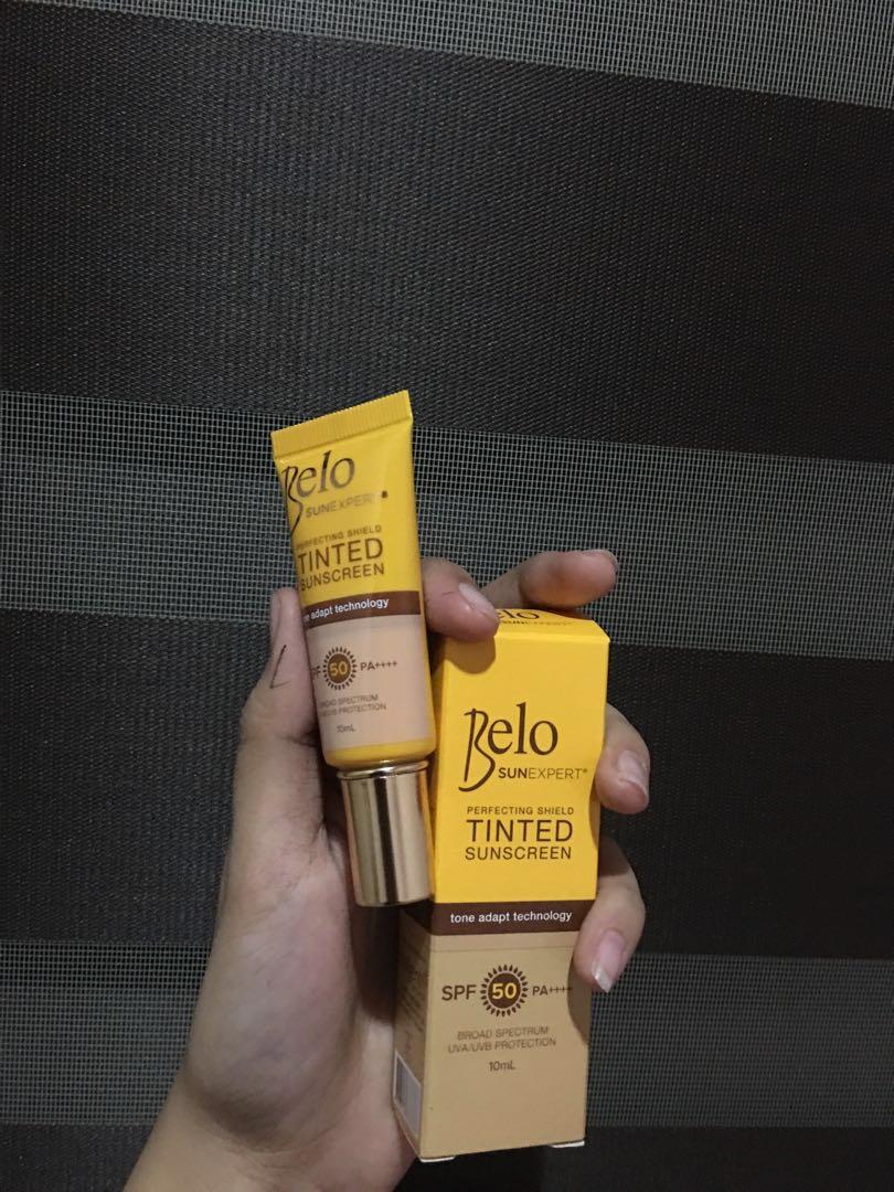 Belo tinted sunscreen 10 ml, Beauty & Personal Care, Face, Face Care on ...