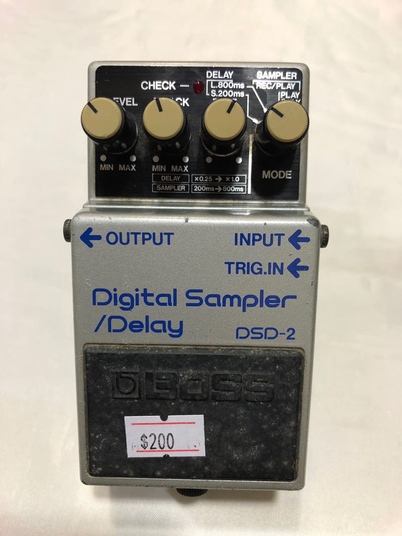 Boss DSD-2 Digital Sampler/Delay Japan Made Guitar Effects Pedal, Hobbies & Toys, Music & Media ...