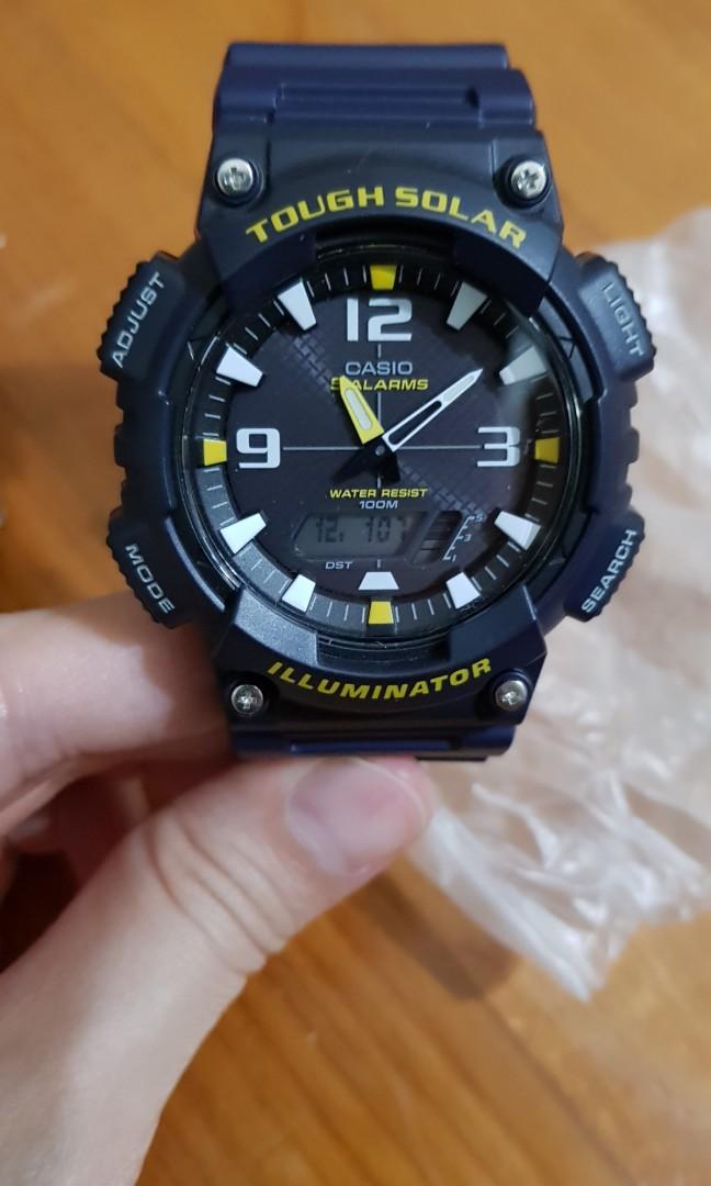 Casio Tough Solar watch, Luxury, Watches on Carousell