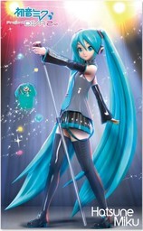 Comiket 78 SEGA Project Diva 2nd Life-sized tapestry Hatsune Miku ...