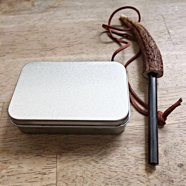 Deer Antler Handle Ferro Rod Bushcraft Fire Kit, Everything Else on ...