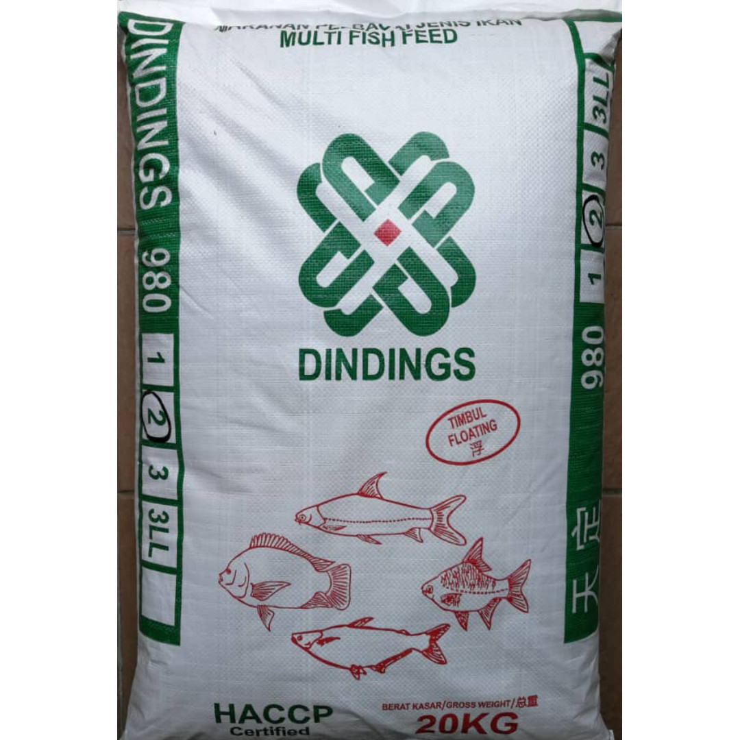 Dindings 9802 Floating Multi Fish Feed 20kg Makanan Ikan, Pet Supplies ...