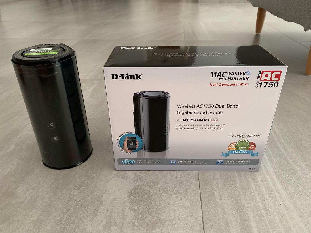 Dlink DIR-868L Router (Full Set), Computers & Tech, Parts & Accessories ...