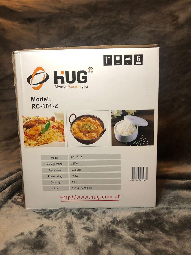 hUG Rice Cooker 1L with measuring cup and rice spoon (Brand New), TV ...
