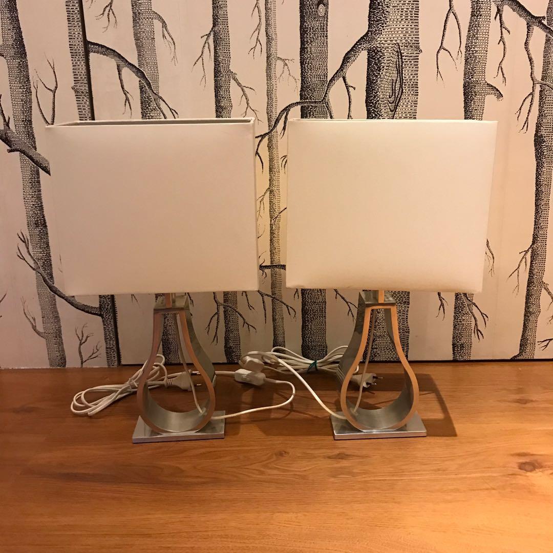IKEA KLABB Table Lamps, Furniture & Home Living, Furniture, Tables ...