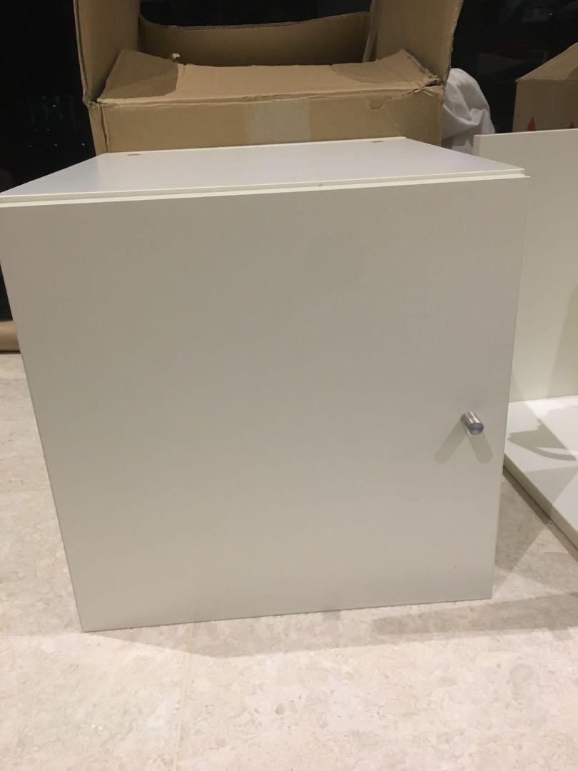 Ikea lack shelf door inserts, Furniture & Home Living, Furniture ...