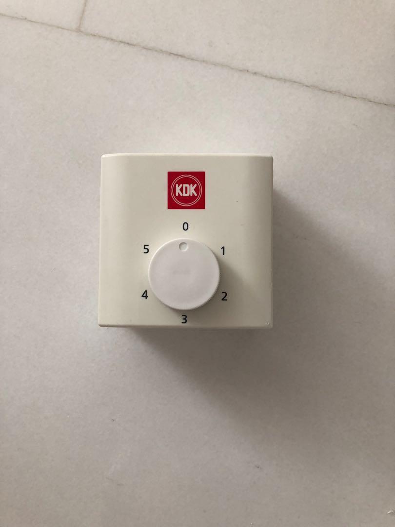 KDK Ceiling Fan M48SG, Furniture & Home Living, Lighting & Fans, Fans ...