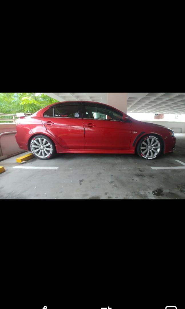 Lancer ex gt rim, Car Accessories, Tyres & Rims on Carousell
