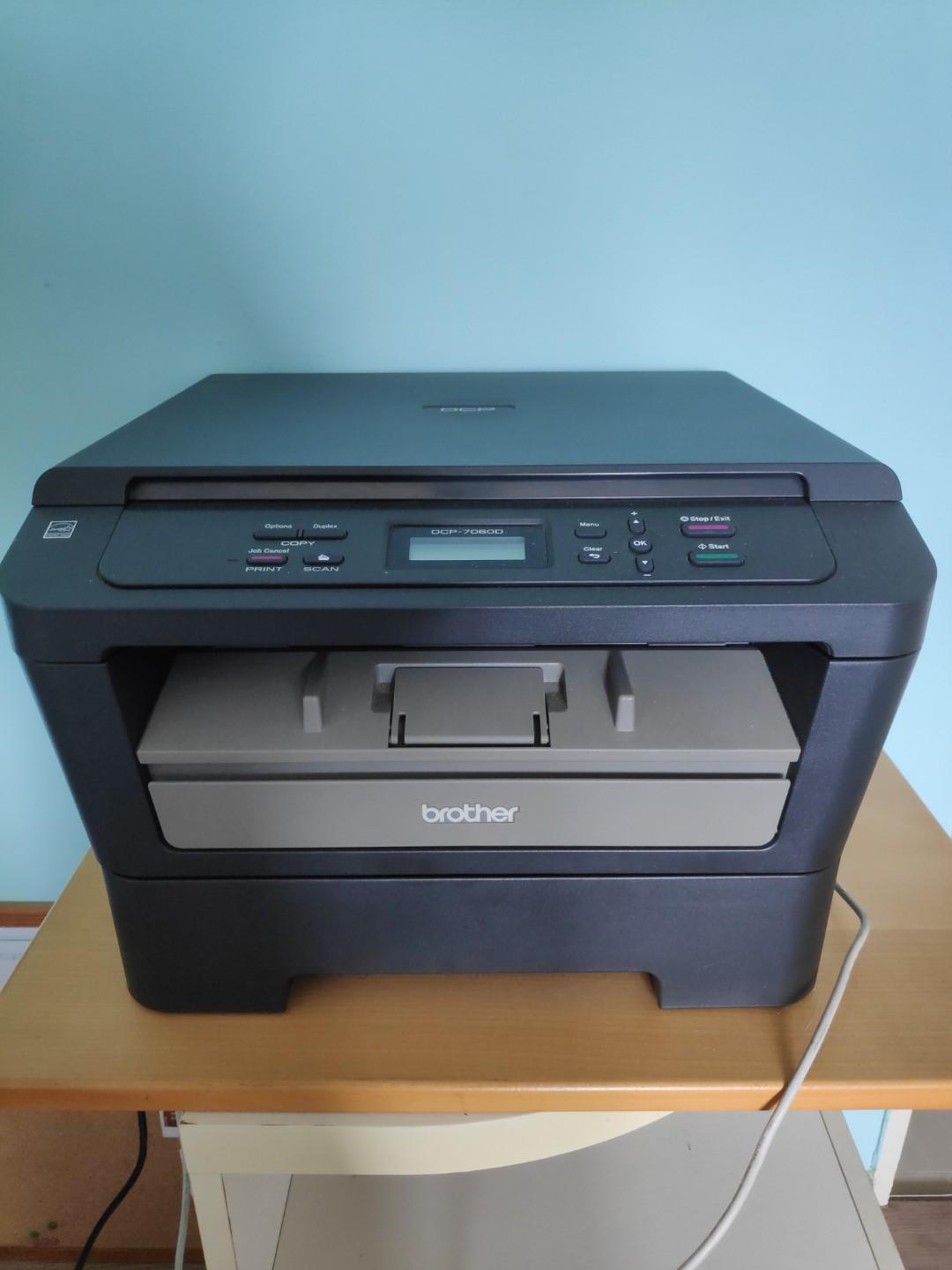 Laser printer Brother DCP-7060D, Computers & Tech, Printers, Scanners ...