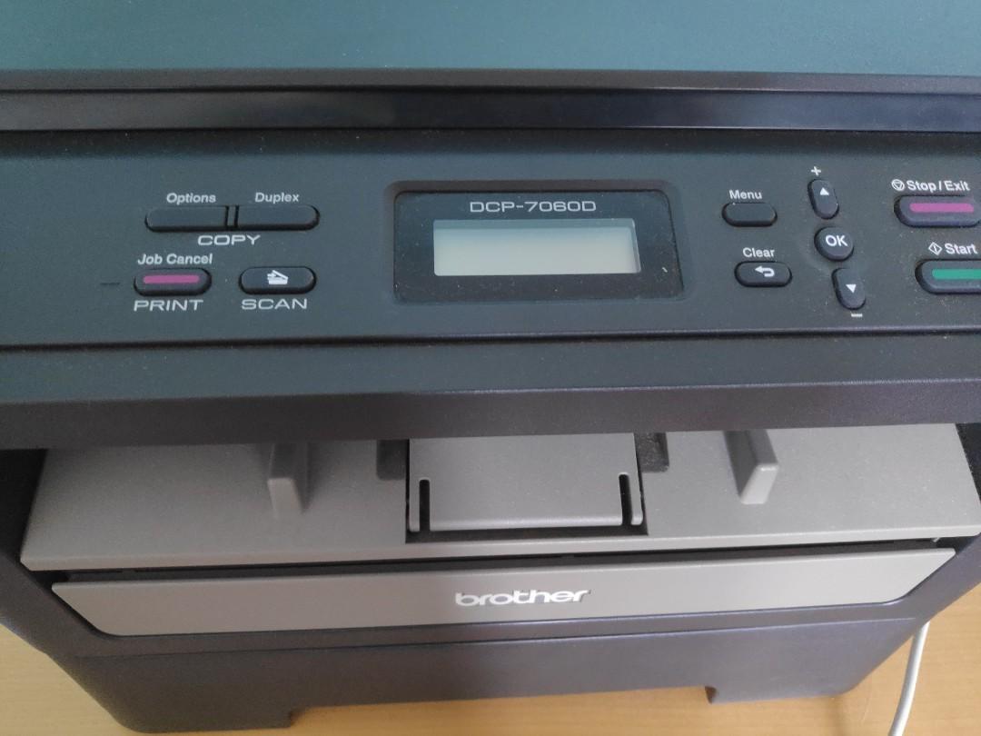 Laser printer Brother DCP-7060D, Computers & Tech, Printers, Scanners ...
