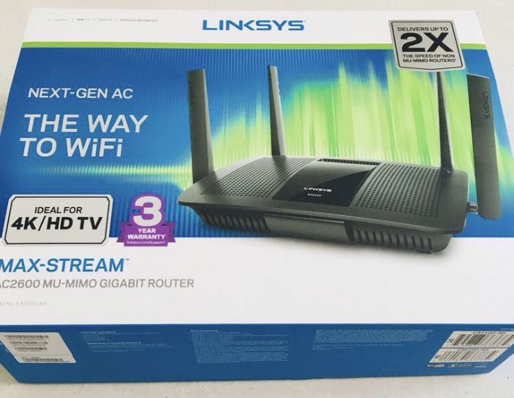 Linksys AC2600 MU-MIMO Router, Computers & Tech, Parts & Accessories ...