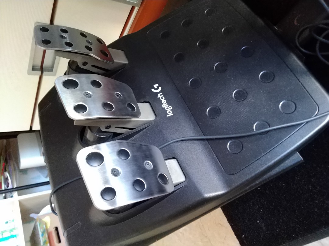 Used Logitech g29/g920 peddles, Video Gaming, Video Game Consoles ...