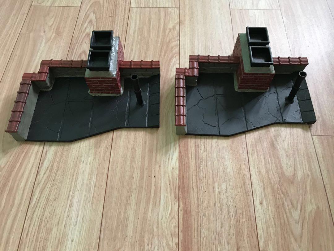 Marvel Legends Select Shf rooftop diorama base display stand, Hobbies ...