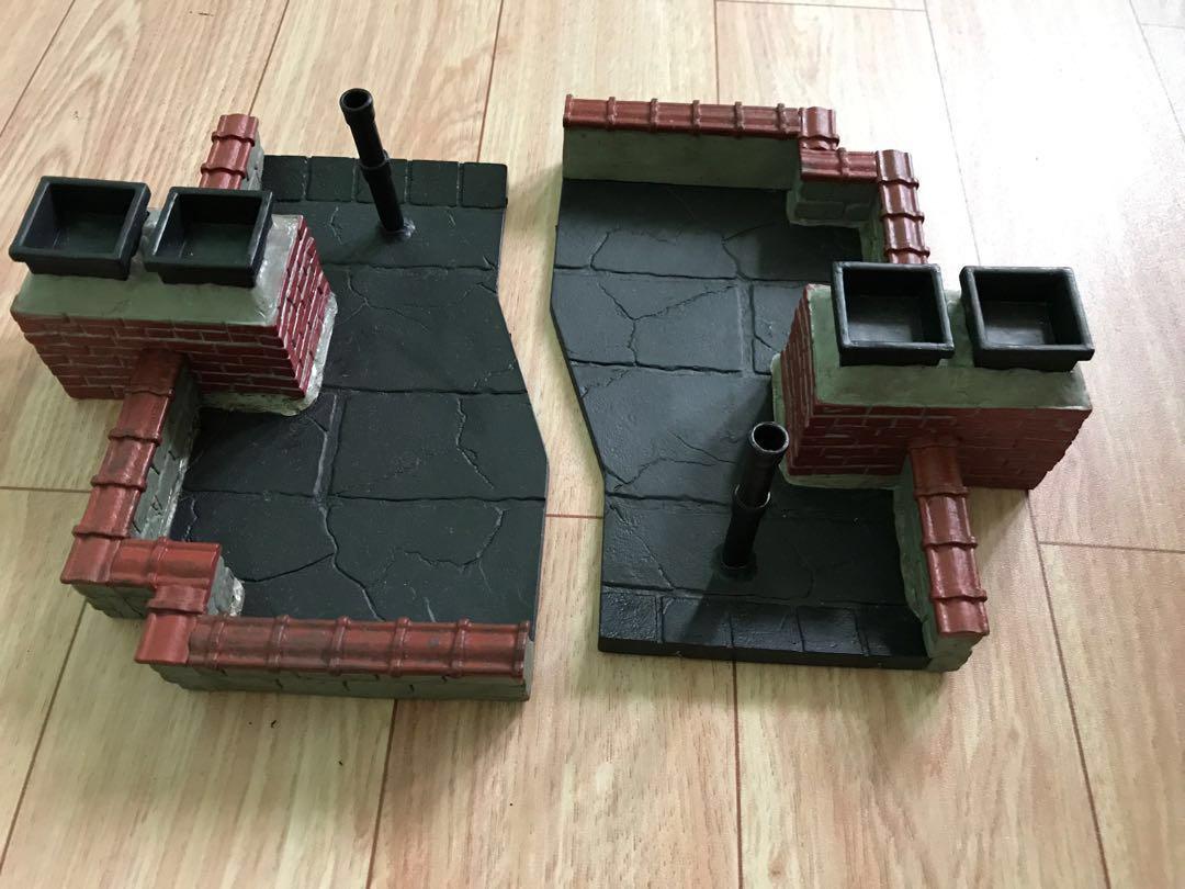 Marvel Legends Select Shf rooftop diorama base display stand, Hobbies ...