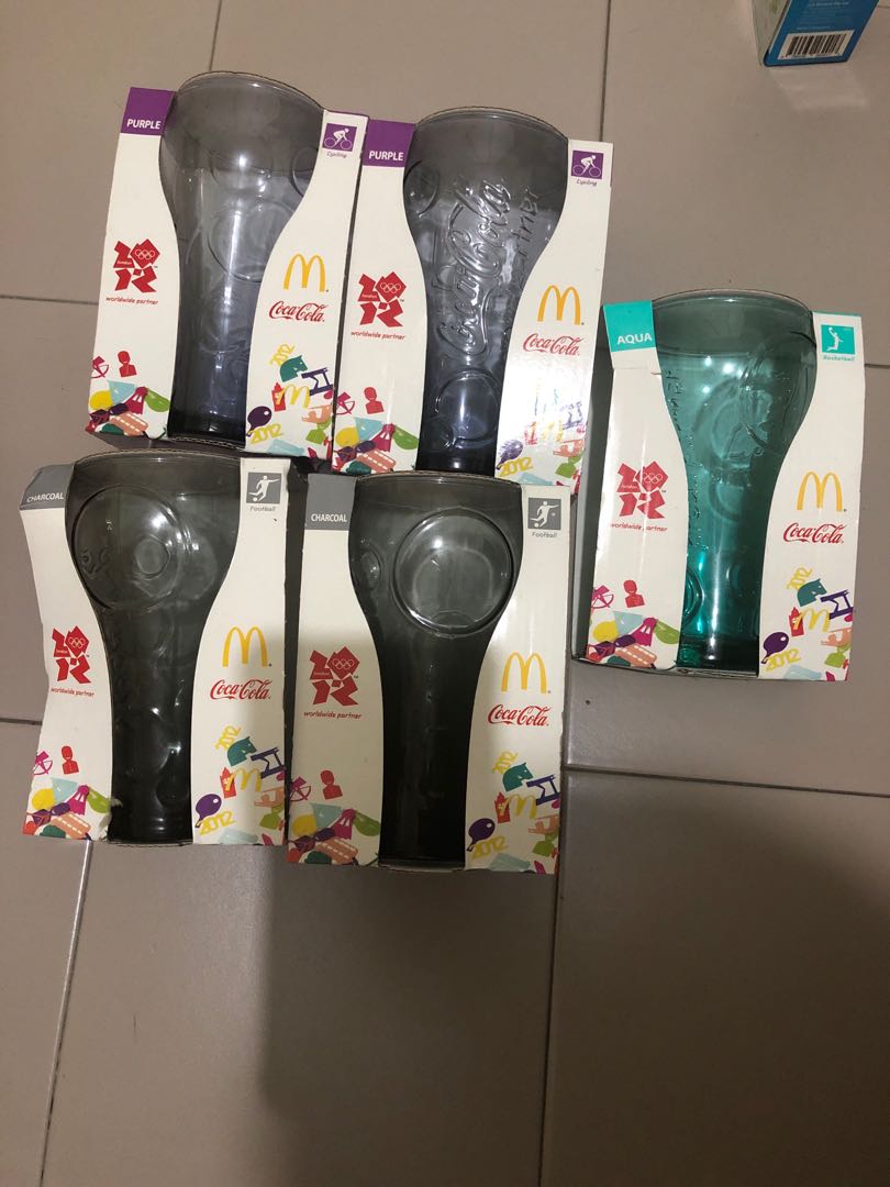 Mcdonalds 2012 Coca Cola cups, Hobbies & Toys, Memorabilia ...