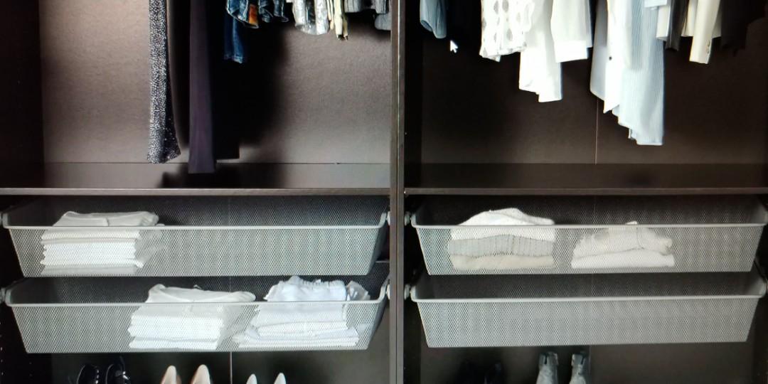 Mesh Basket (Used)-Ikea PAX system, Furniture & Home Living, Home ...