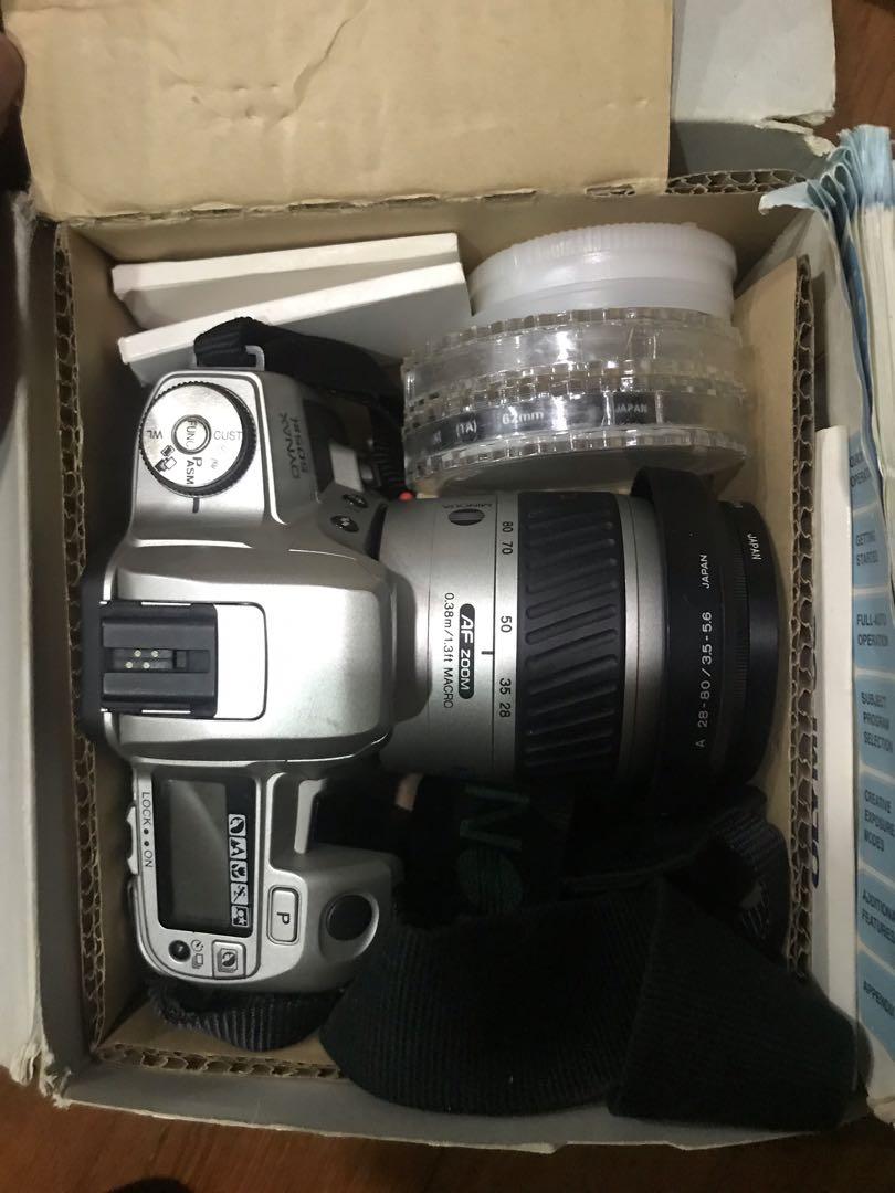 Minolta Dynax 505 Si, Photography, Cameras on Carousell