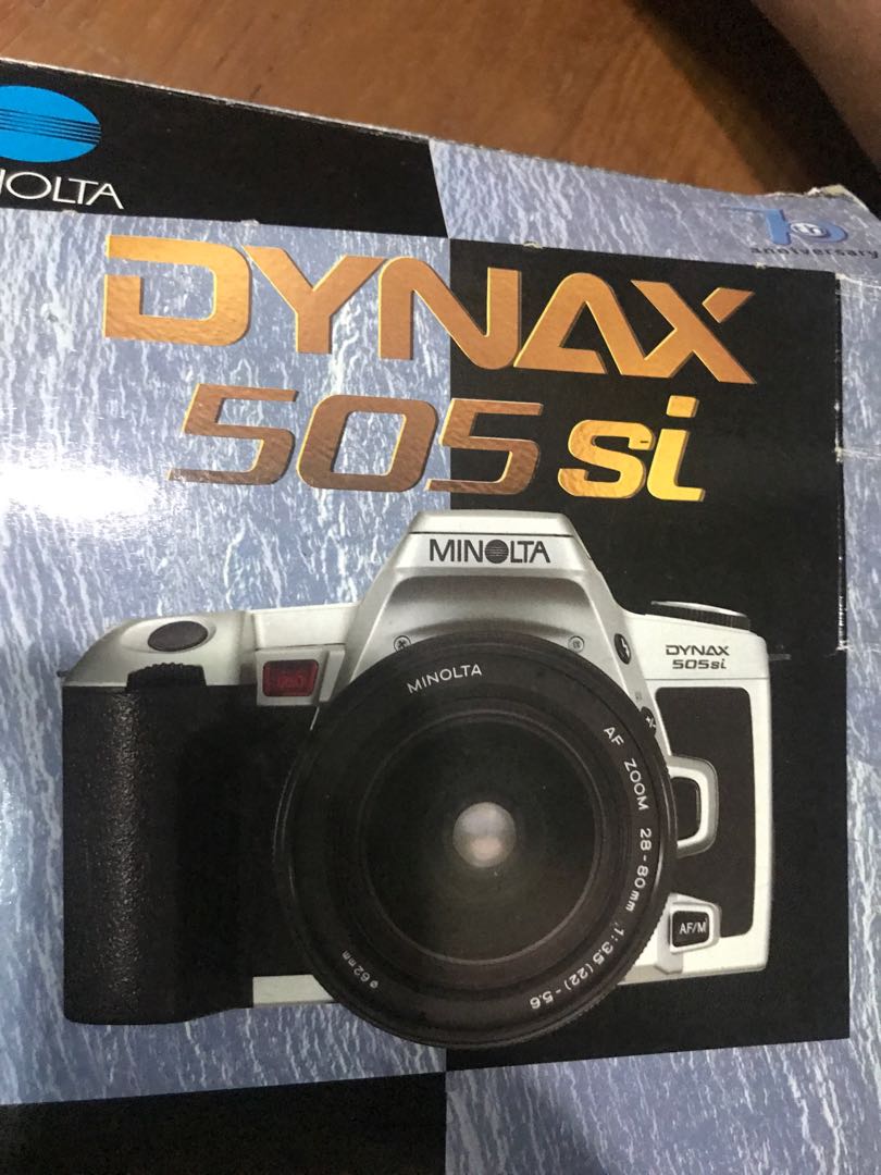 Minolta Dynax 505 Si, Photography, Cameras on Carousell