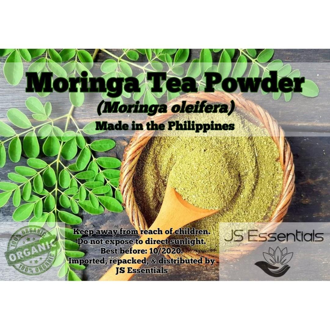 Moringa Malunggay Tea Powder 100GRAMS, Health & Nutrition, Health ...