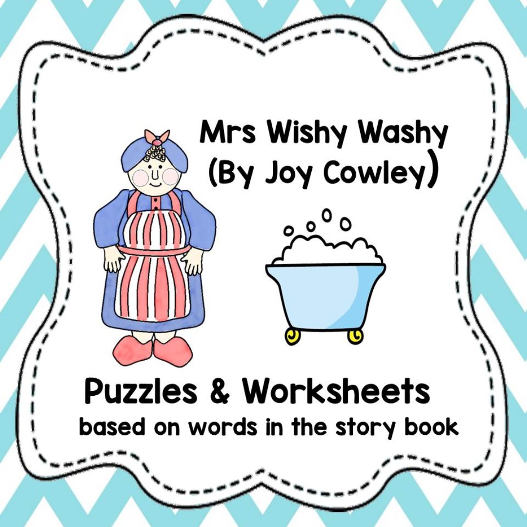 Mrs Wishy Washy Worksheet, Hobbies & Toys, Books & Magazines ...