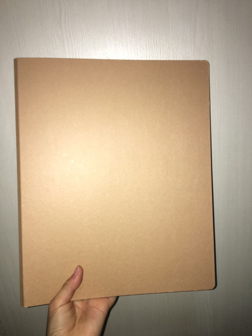 MUJI 4-ring Binder, Hobbies & Toys, Stationery & Craft, Stationery & School Supplies on Carousell