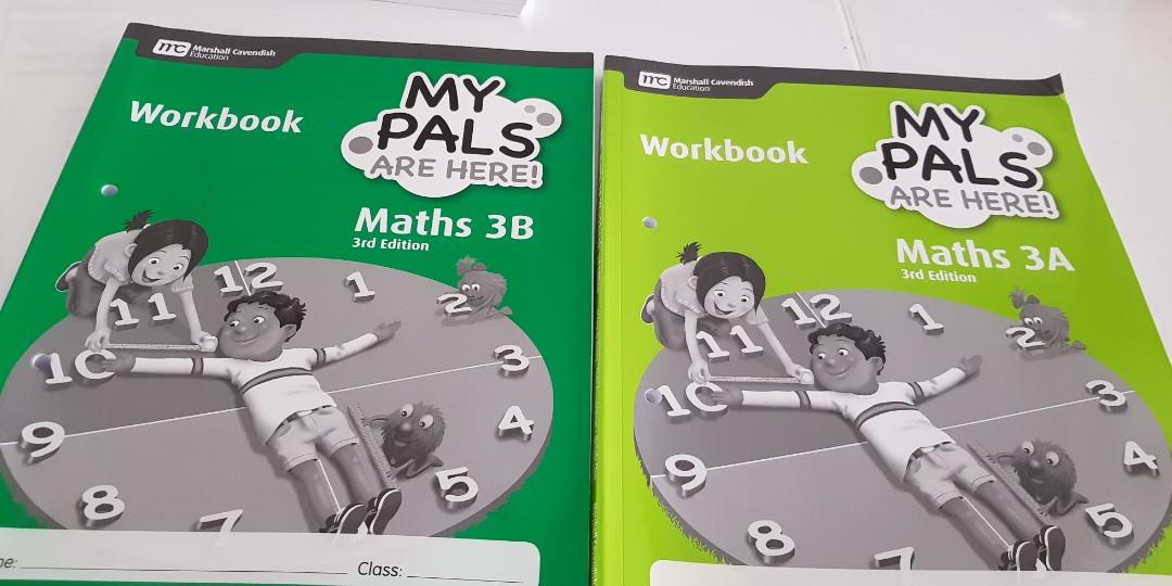 My Pals are Here 3A & B Math workbook, Hobbies & Toys, Books ...