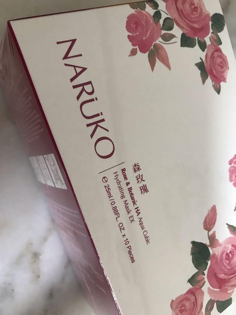 Naruko Rose & Botanic HA Facial Mask, Beauty & Personal Care, Face ...