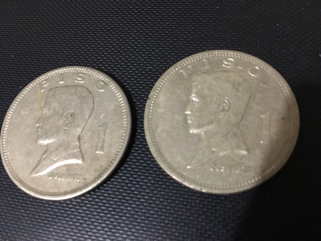 old philippine 1 peso coins 1972 Jose Rizal, Hobbies & Toys ...