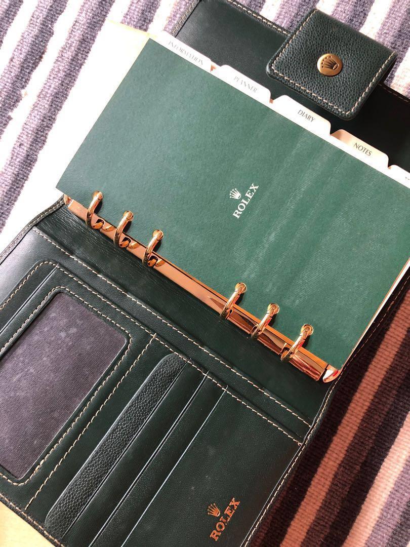 Original Rolex Ring Diary / Planner, Hobbies & Toys, Stationery & Craft ...