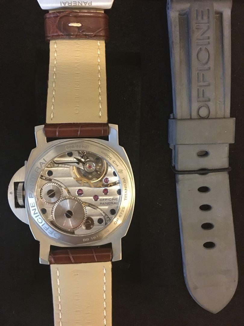 Panerai PAM 177 Luminor Marina Titane limited Edition , Luxury, Watches ...