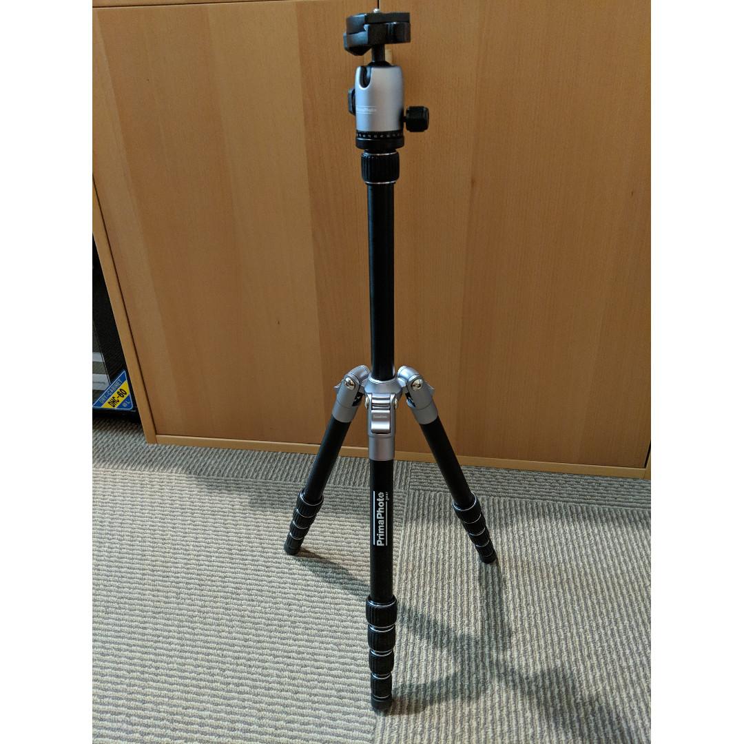 Prima Photo Small Travel Tripod (Silver), Photography, Photography ...
