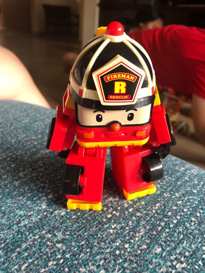 Robocar Police car and Fire truck, Hobbies & Toys, Toys & Games on ...