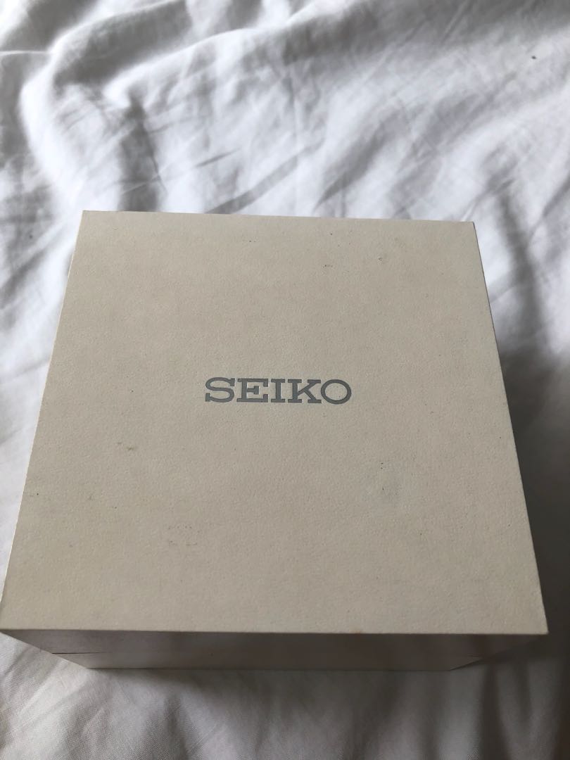 Seiko Box, Luxury, Watches on Carousell