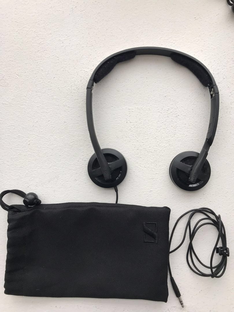 Sennheiser PX 100-II foldable headphones , Electronics, Audio on Carousell