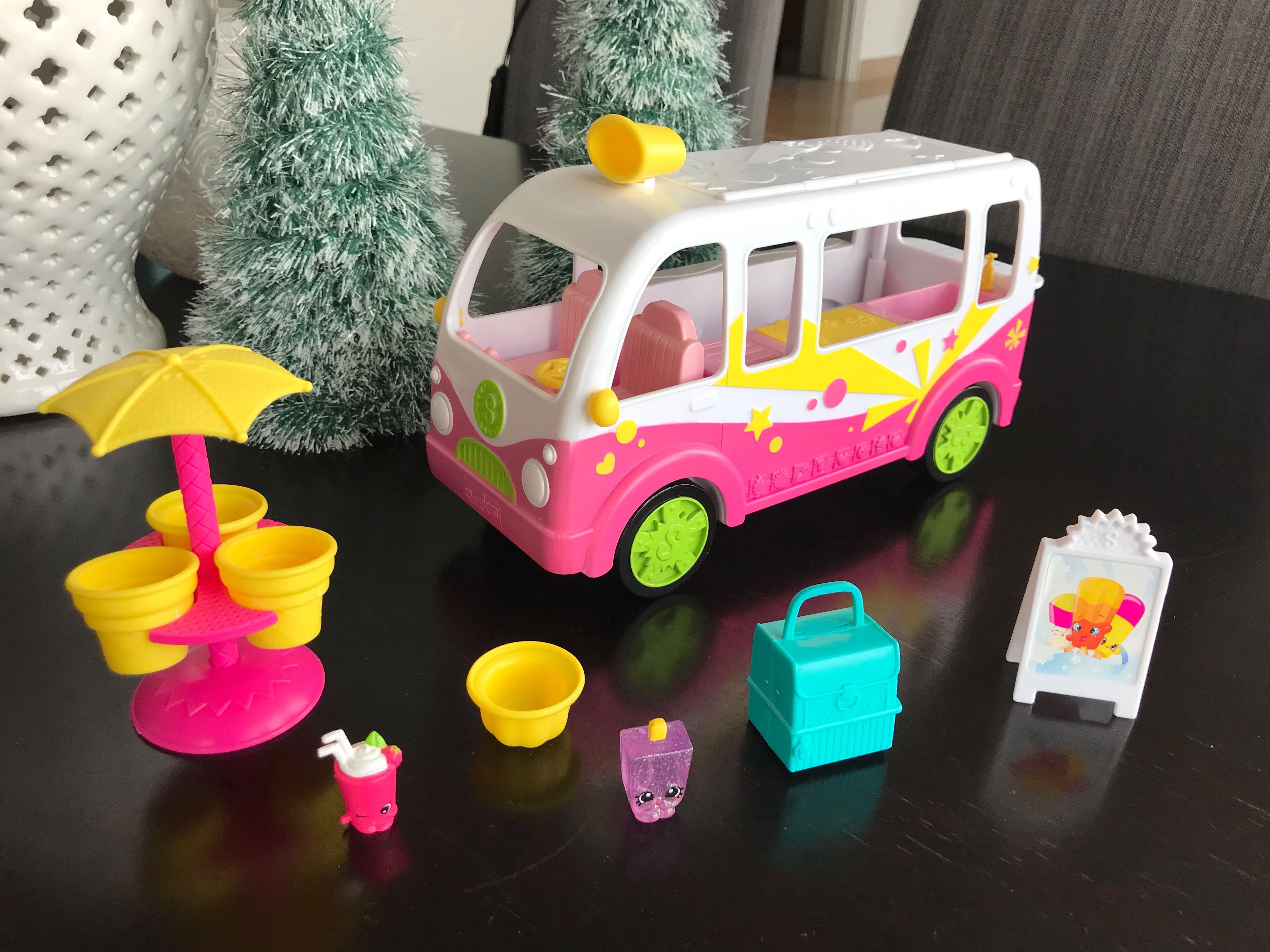 Shopkins Ice Cream Truck, Hobbies & Toys, Toys & Games on Carousell
