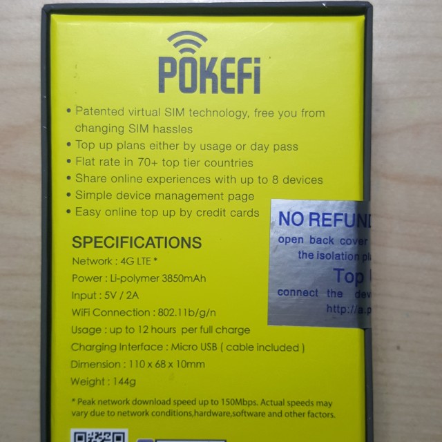 SmartGo PokeFi Mobile WiFi, Mobile Phones & Gadgets, Mobile & Gadget Accessories, Other Mobile ...