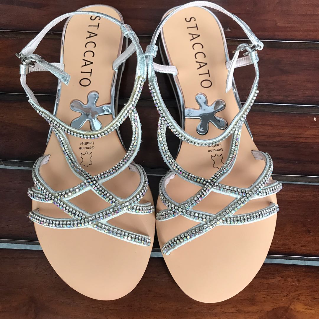 Staccato Sandals, Women's Fashion, Footwear, Sandals on Carousell