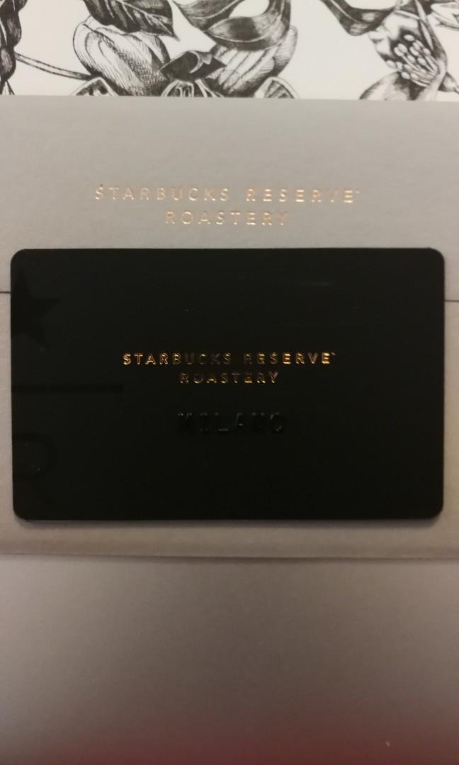 Starbucks Reserve Roastery Milano Card, Tickets & Vouchers, Vouchers on ...