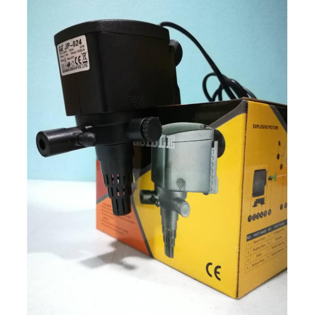 SunSun Aquarium Fish Submersible Pump 22W 1200L/H JP-024 [JP024], Pet Supplies, Homes & Other ...