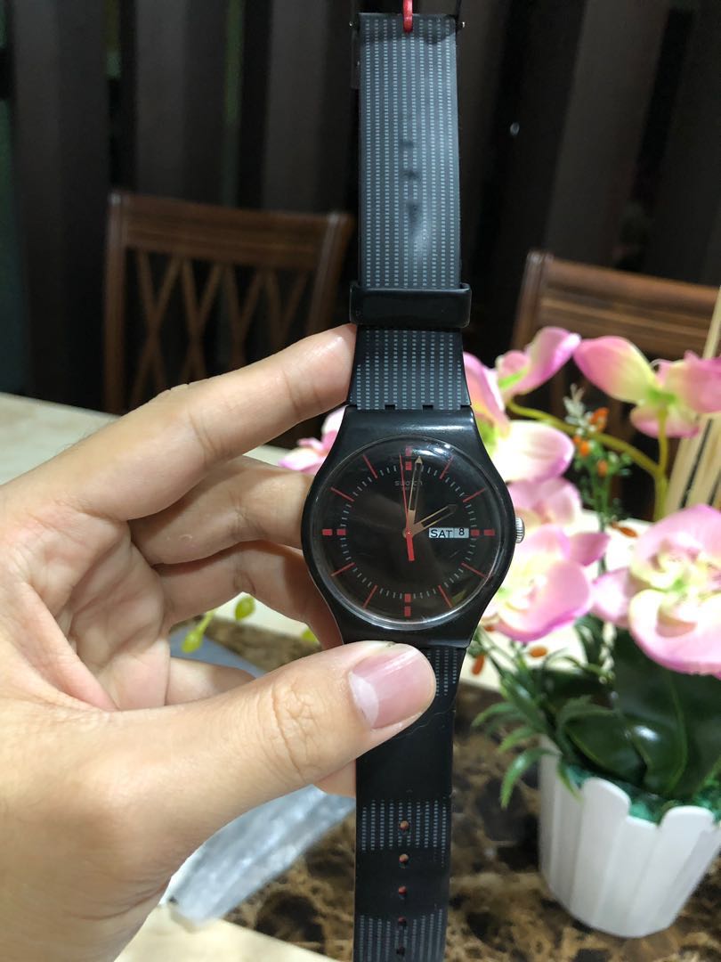 Swatch watch good condition, Men's Fashion, Watches & Accessories ...