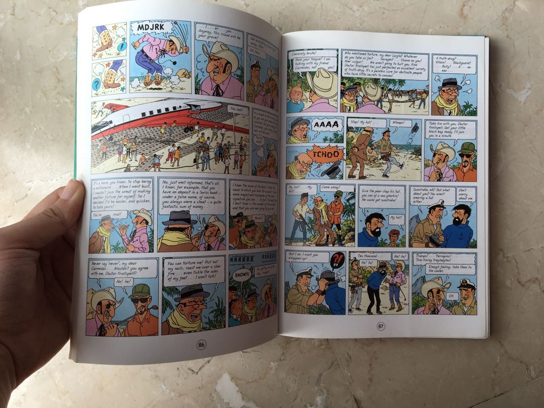 The Adventures of Tin Tim: Volume 8, Hobbies & Toys, Books & Magazines ...