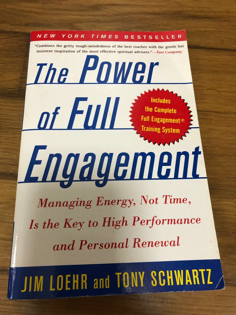 The power of full engagement (price nego), Hobbies & Toys, Books ...