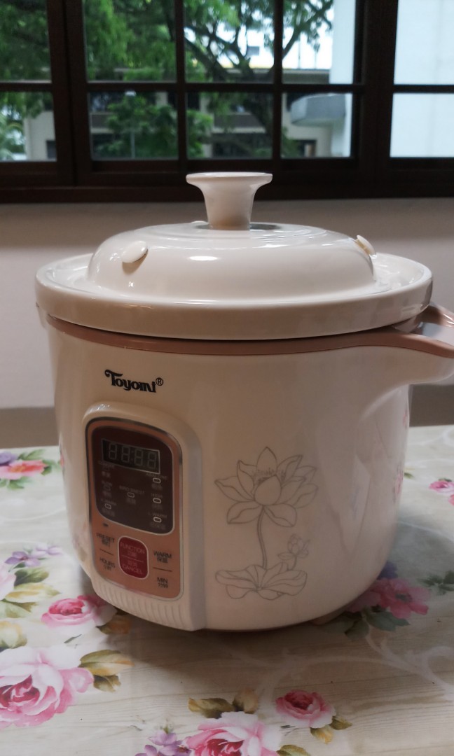 Toyomi electric stew cooker, TV & Home Appliances, Kitchen Appliances ...