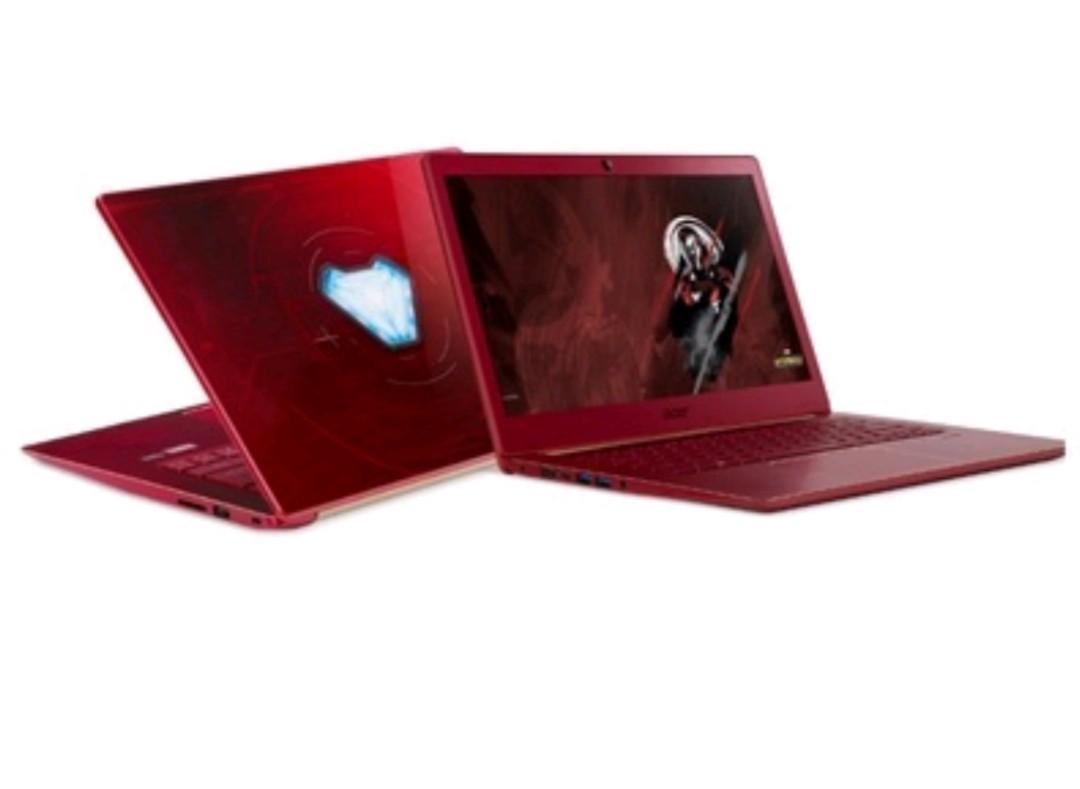 Acer Avengers Iron Man Limited Edition Swift 3 SF314-53G-59KS Thin and ...