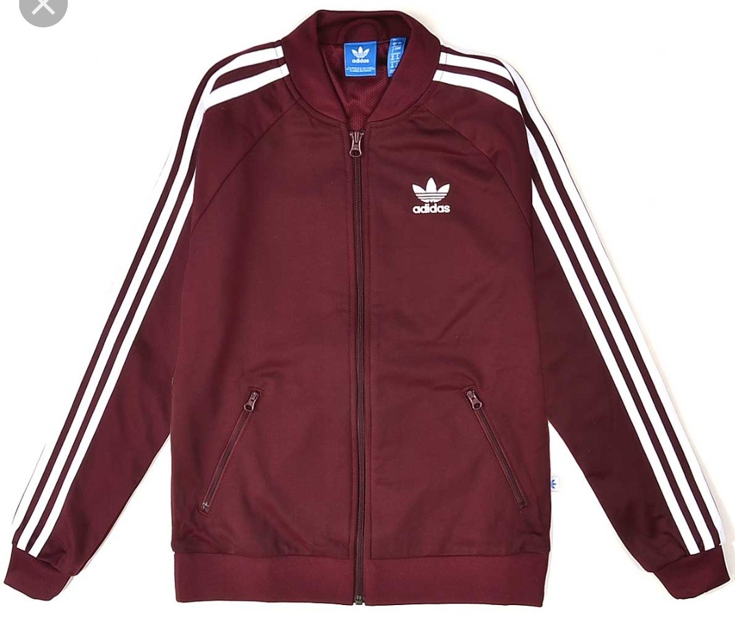ADIDAS MAROON JACKET, Men's Fashion, Coats, Jackets and Outerwear on ...
